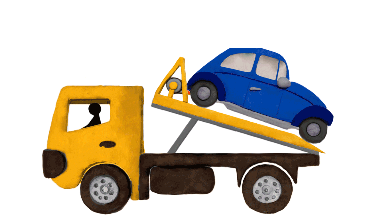 Animated Tow Truck Gif